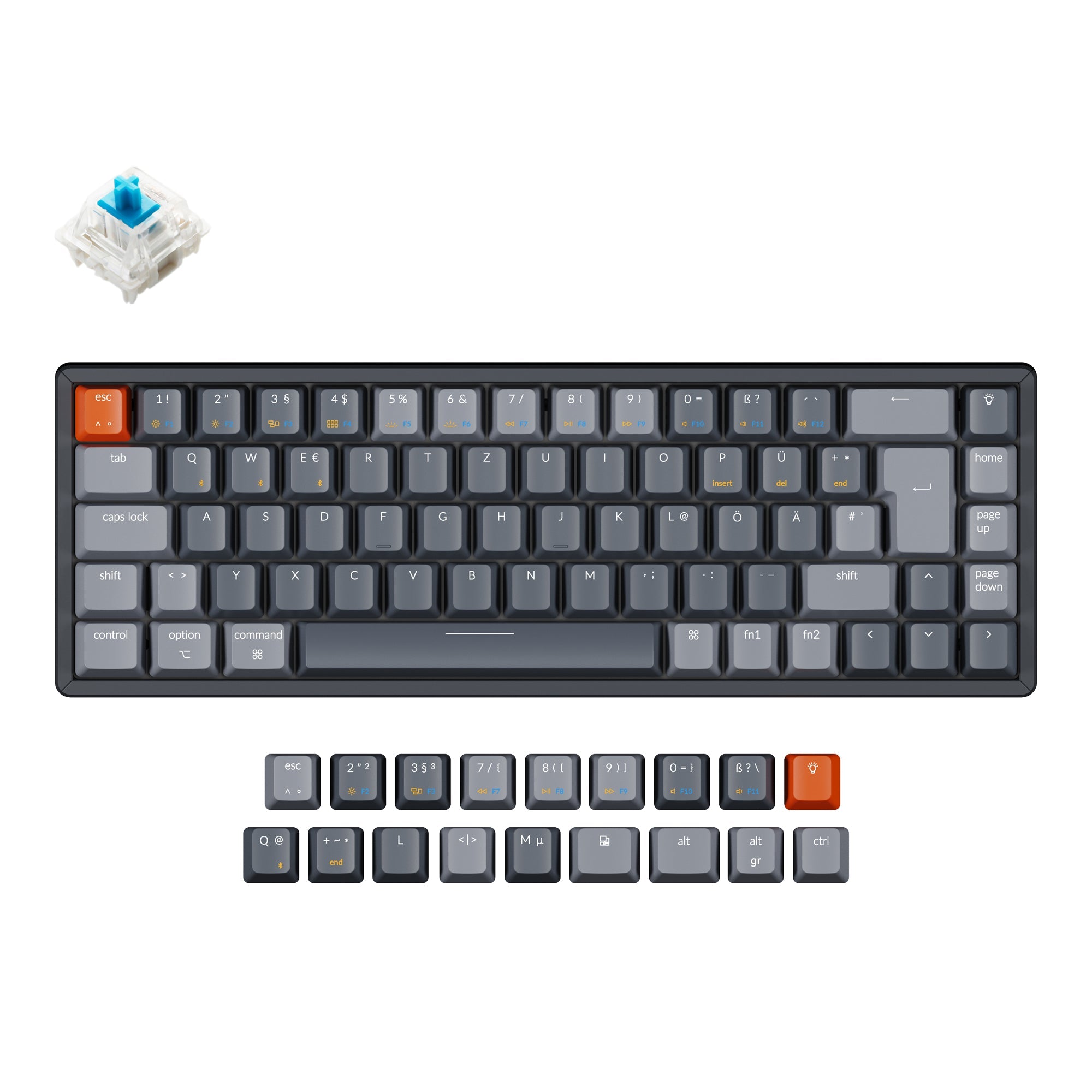 German ISO Keyboards Collection