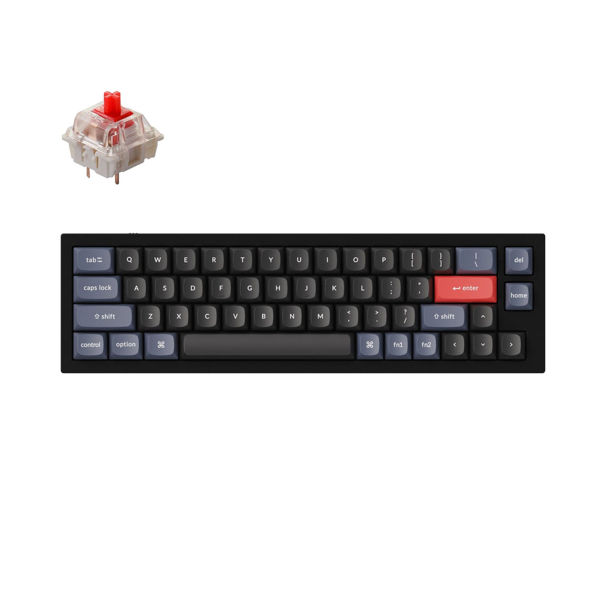 Teclado mecânico personalizado Keychron Q9 QMK – Keychron Brazil